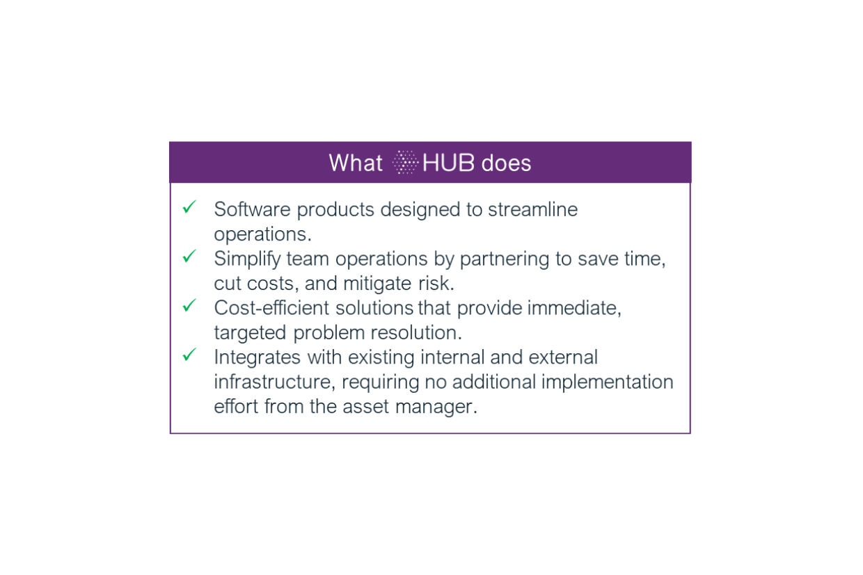 HUB Operations | Simplified Fund Oversight